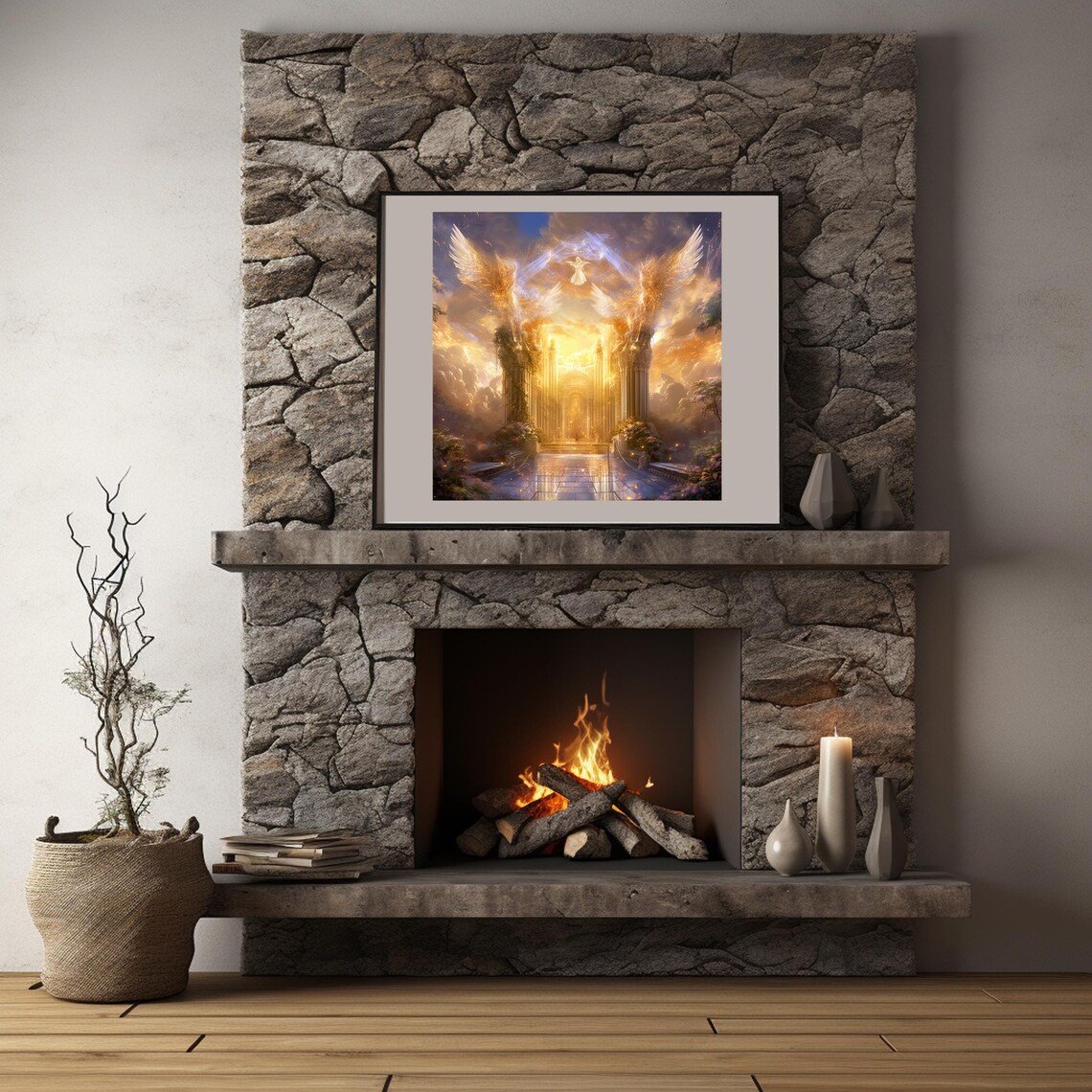 Digital Download Heavens Gate Image, Printable Image, Christian Images ...