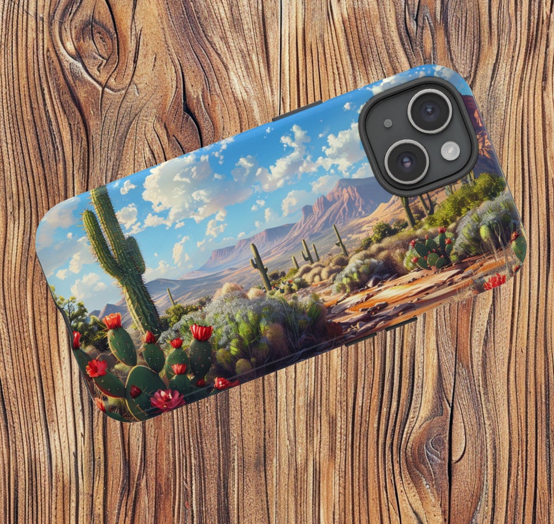 Western Desert, Themed Cellphone, Case, Tough Cases, Sideways View ...