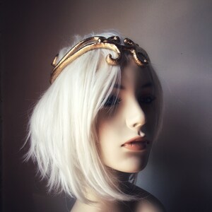 Gold Filigree Circlet, Fantasy Costume Bridal Wedding, Crown, Cosplay ...
