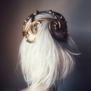 Gold Filigree Circlet, Fantasy Costume Bridal Wedding, Crown, Cosplay ...