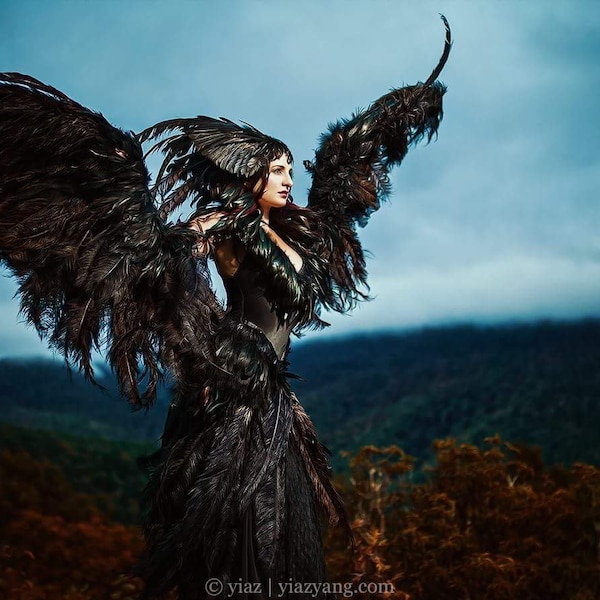 Raven Costume - Etsy