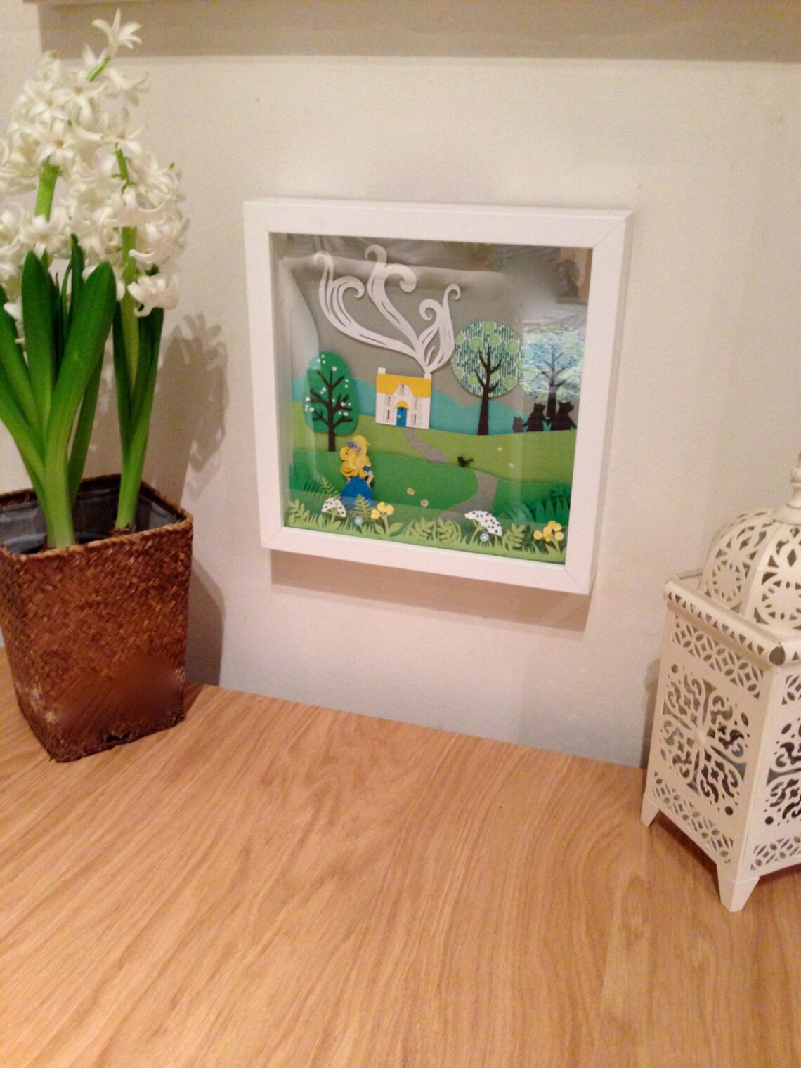 Porridge Box Frame Paper Sculpture. - Etsy