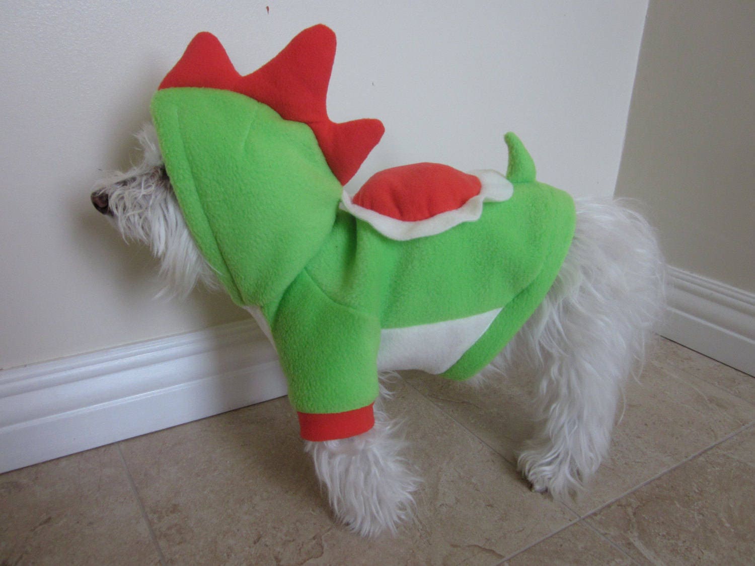 Yoshi Dog Costume