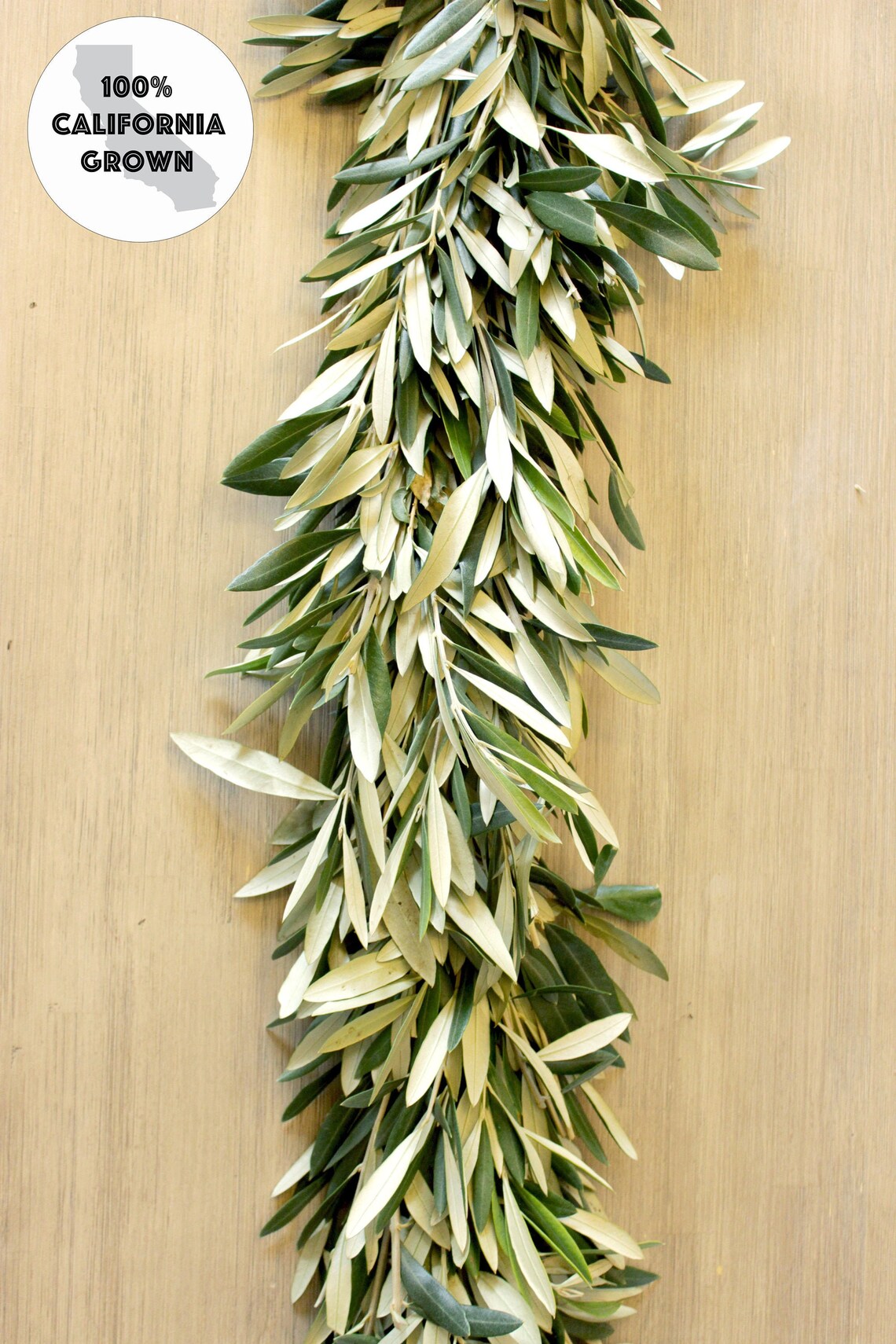 Handmade Fresh Olive Branch Greenery Garland for Wedding | Etsy