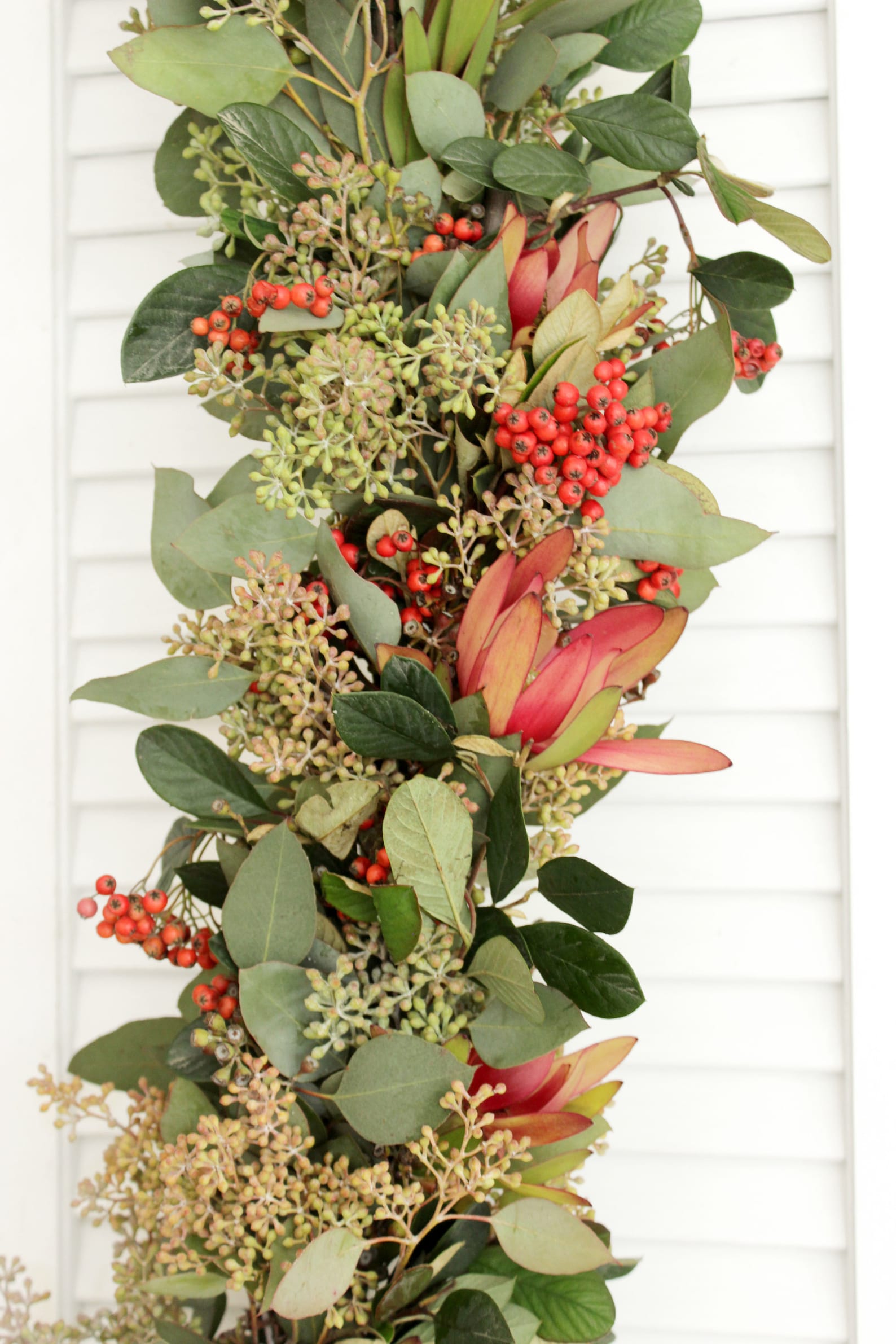 Handmade Fresh Premium Winter Garland for Wedding Home - Etsy