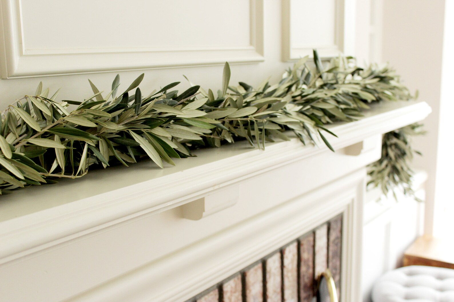 Handmade Fresh Olive Branch Greenery Garland for Wedding - Etsy
