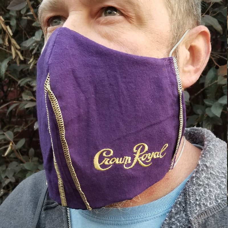 Crown Royal Face Mask - Etsy