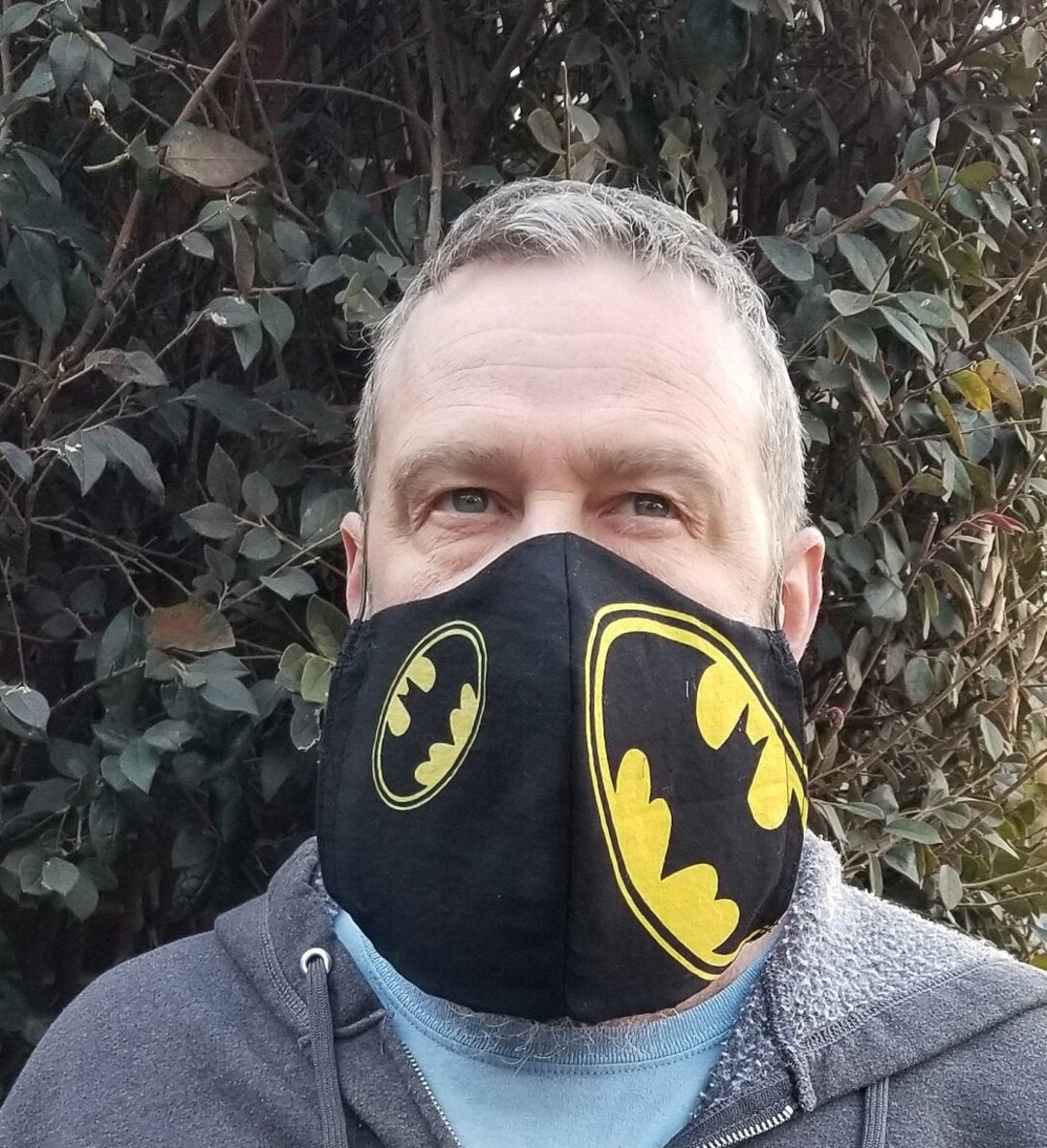 Mask for the Bearded Man Batman Design - Etsy