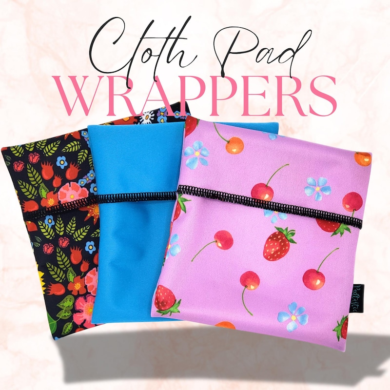 Reusable Period Pad Pouch - Etsy