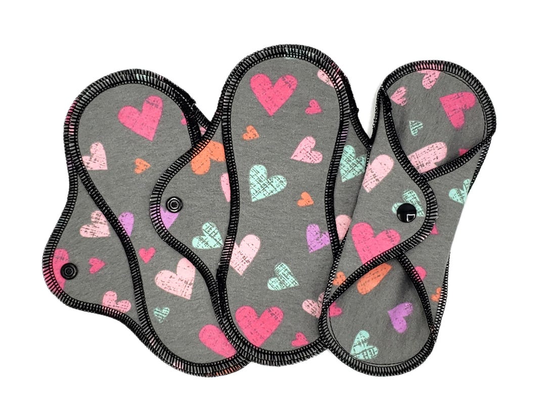 Light Cloth Pad, Reusable Menstrual Pads for Light Flow or Daily Wear ...