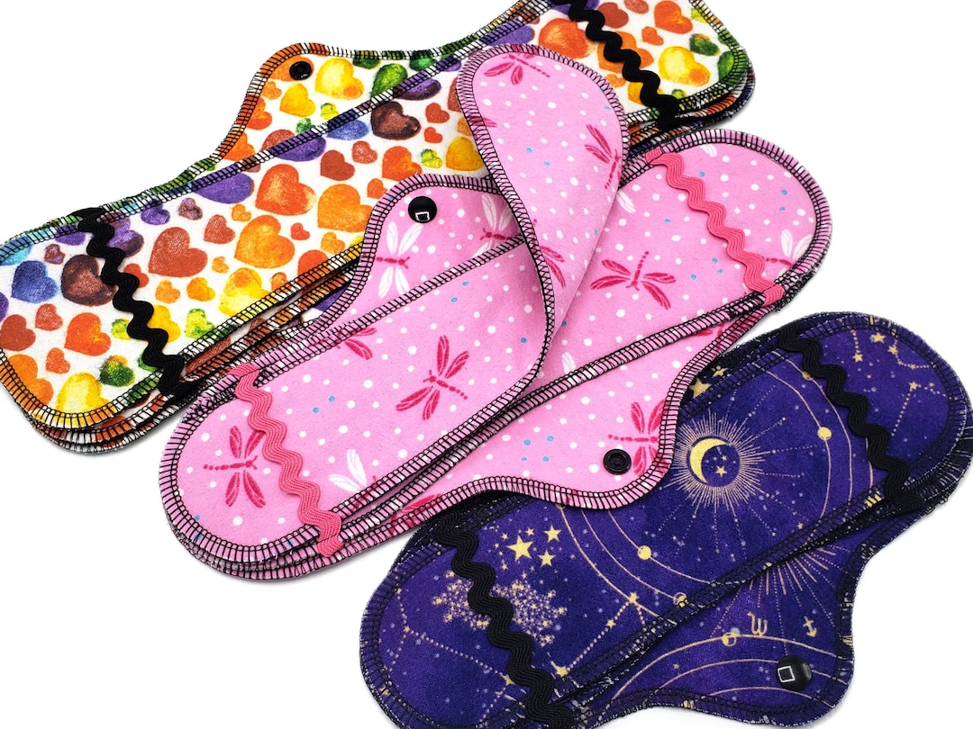 Reusable Cloth Pad Heavy Flow Pad Leakproof Menstrual Pad for Women ...