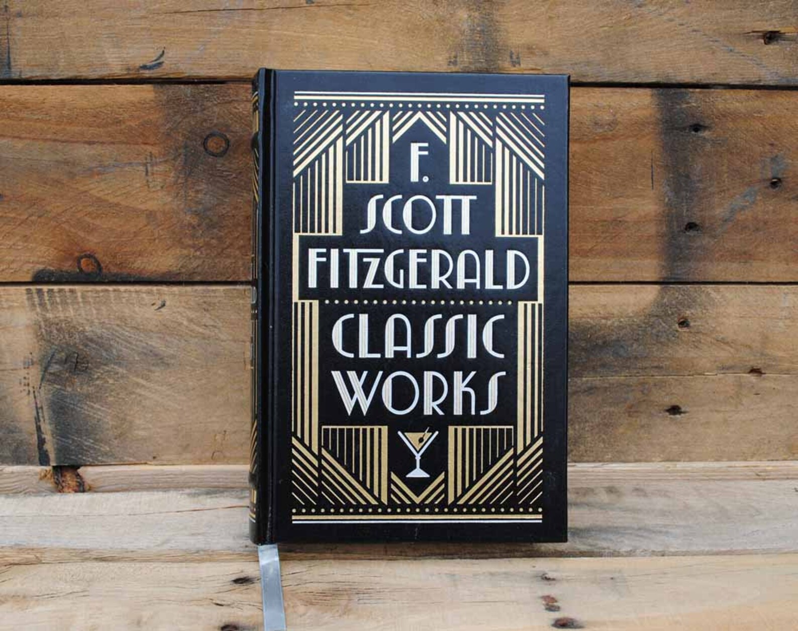 Book Safe - F Scott Fitzgerald Classic Works - Leather Bound Hollow ...