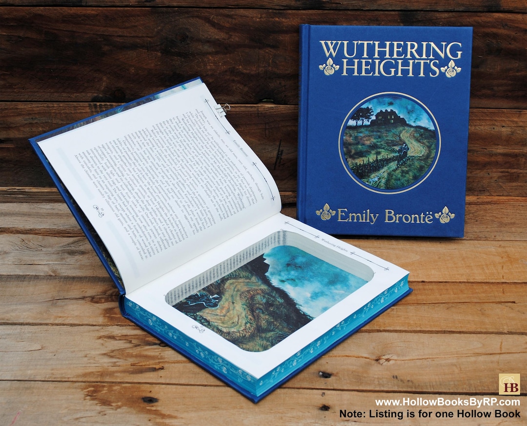 Hollow Book Safe - Wuthering Heights - Hollow Secret Book PE - Etsy