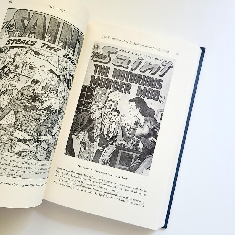 The Saint : Complete History in Print, Radio, Film & Television. Burl ...