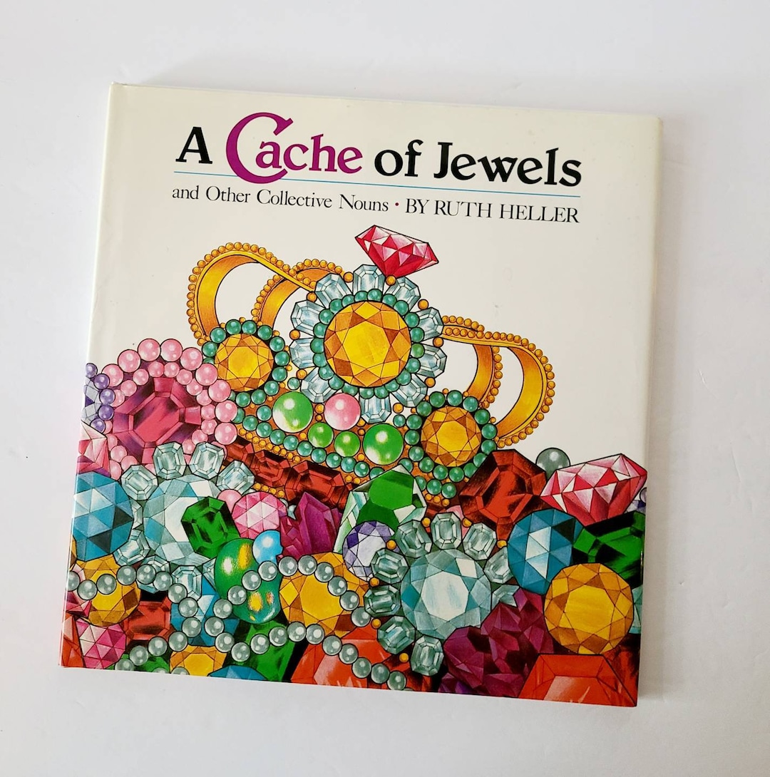 1987 "a Cache of Jewels and Other Collective Nouns" SIGNED Ruth Heller ...
