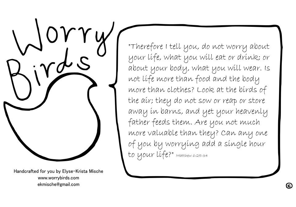 Each Worry Bird™ is Handmade and Unique Worry Birds Are | Etsy