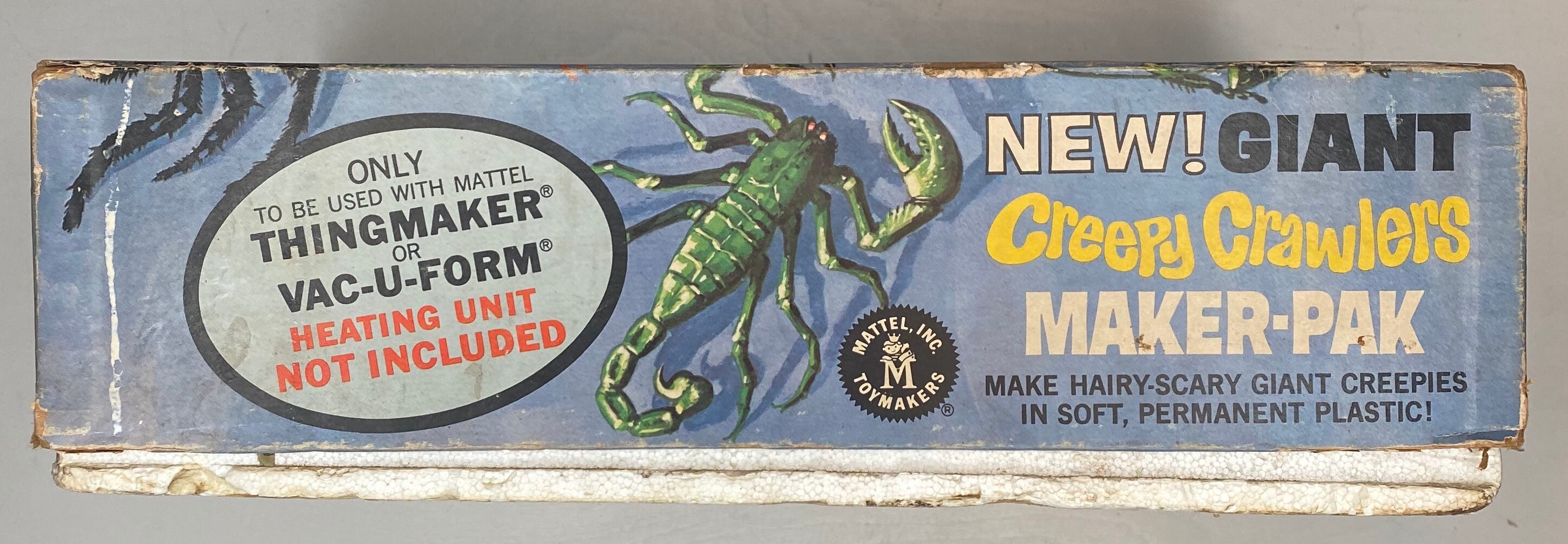 1964 Giant Creepy Crawlers Maker-pak Plus Extras 10 Animals 13 Total ...