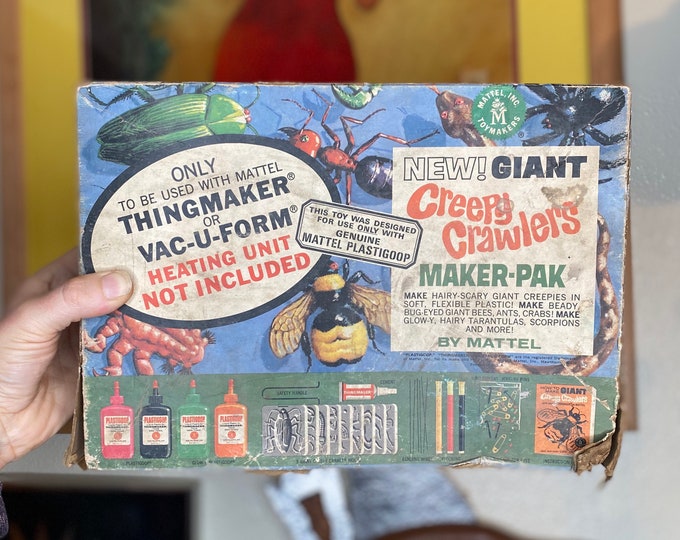 Vintage Fright Factory Maker-pak Mattel Inc Toy 1967 - Etsy