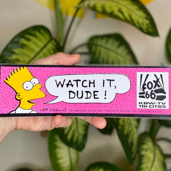 Bart Simpson Decal - Etsy