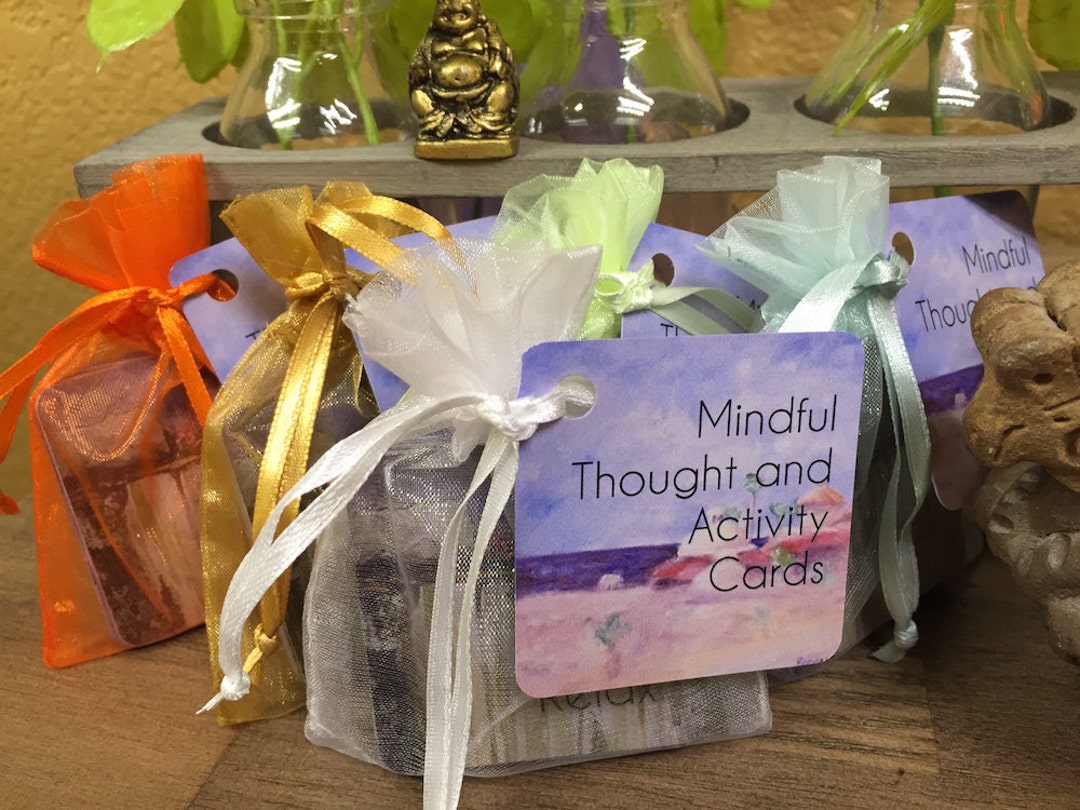 Mindful Thought and Activity Cards - Etsy