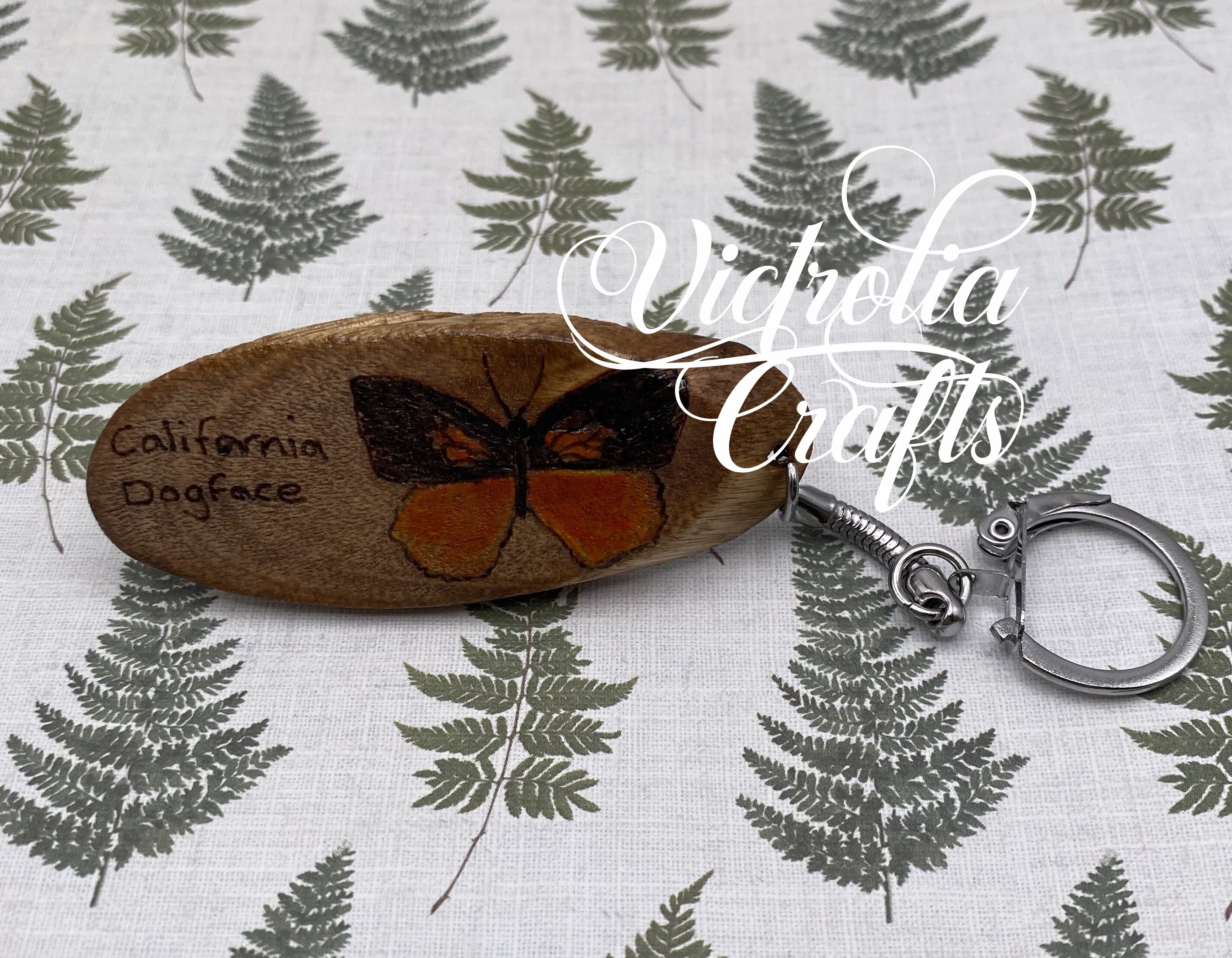 Pyrography Keychain Pyrography Key Fob Pyrography Purse Fob Pyrography ...