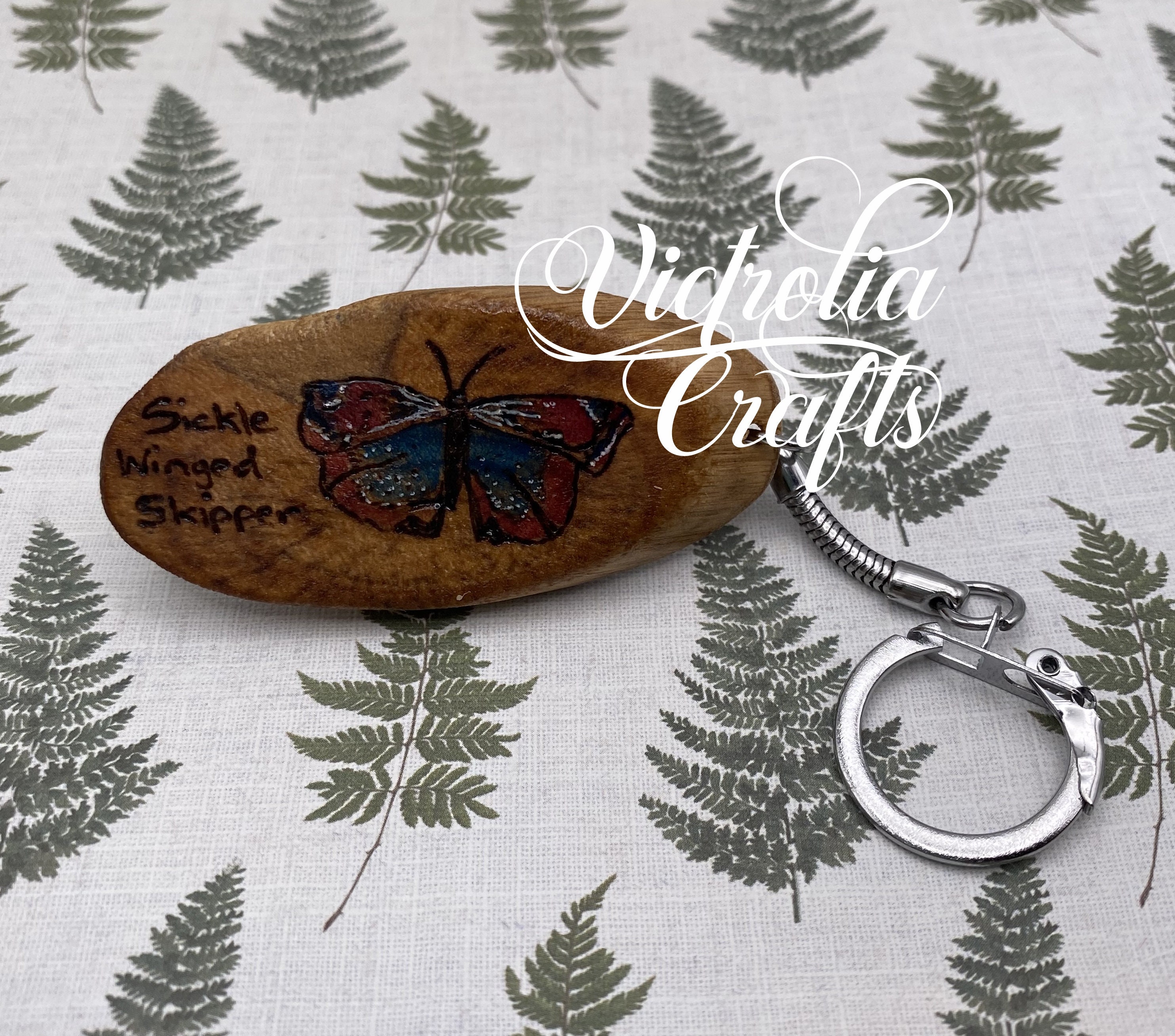 Pyrography Keychain Pyrography Key Fob Pyrography Purse Fob Pyrography ...