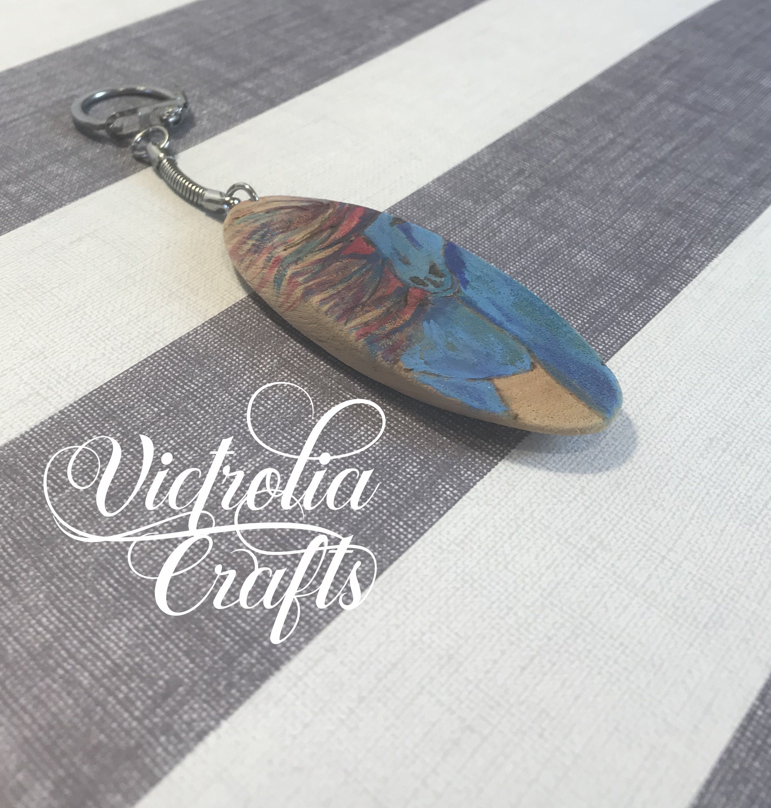Pyrography Keychain Pyrography Key Fob Pyrography Purse Fob Pyrography ...