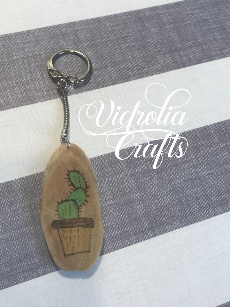 Pyrography Keychain - Pyrography Key Fob - Pyrography Purse Fob ...