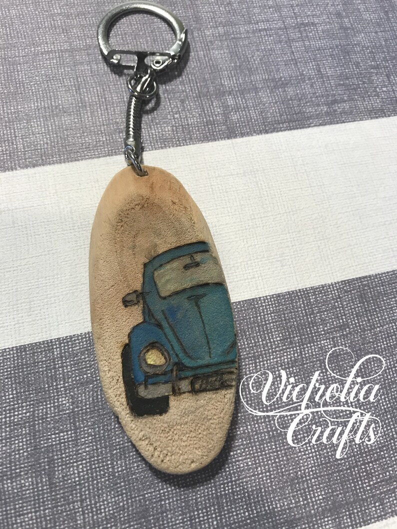 Pyrography Keychain - Pyrography Key Fob - Pyrography Purse Fob ...