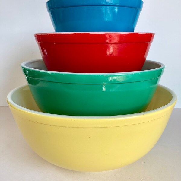 Pyrex Bowl Set - Etsy