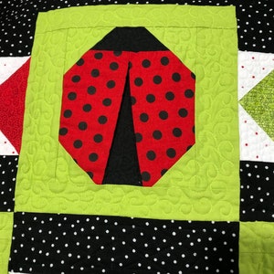 Lady Bugs Quilt Pattern - Etsy