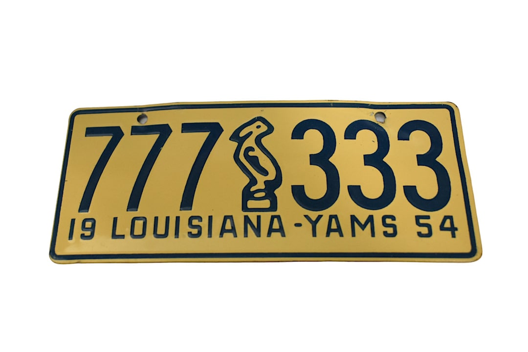 Vintage License Plates 50s Mid Century Wheaties General Mills Premiums ...