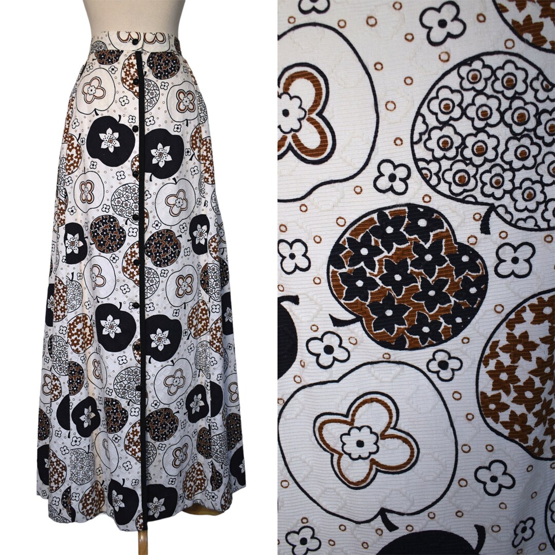 Vintage 60s Skirt Lane Bryant Tall Shops VOLUP Cream Ribbed Textured ...