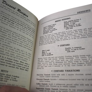 Vintage Users Manual 50s Presto Pressure Cooker Instruction Guide ...
