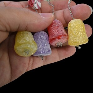 Vintage Candy Ornaments 60s Candyland Sugared Gum Drops Starlight ...