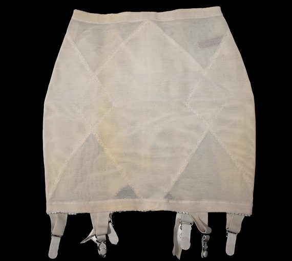 Vintage 50s Girdle Deadstock Lily of France Queen of … - Gem