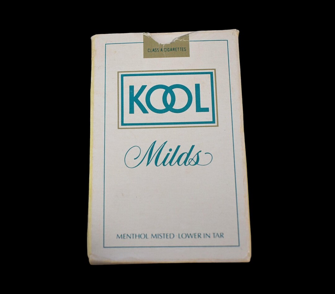 Vintage Playing Cards 70s Novelty Pop Art Tobacciana Free Premium Kool ...