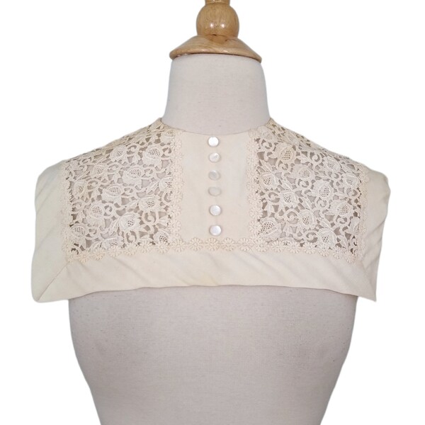 Cream Lace Collar - Etsy