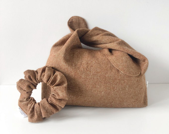 Minimalist Linen Makeup Bag, Neutral Cosmetic Bag, Aesthetic Toiletry ...