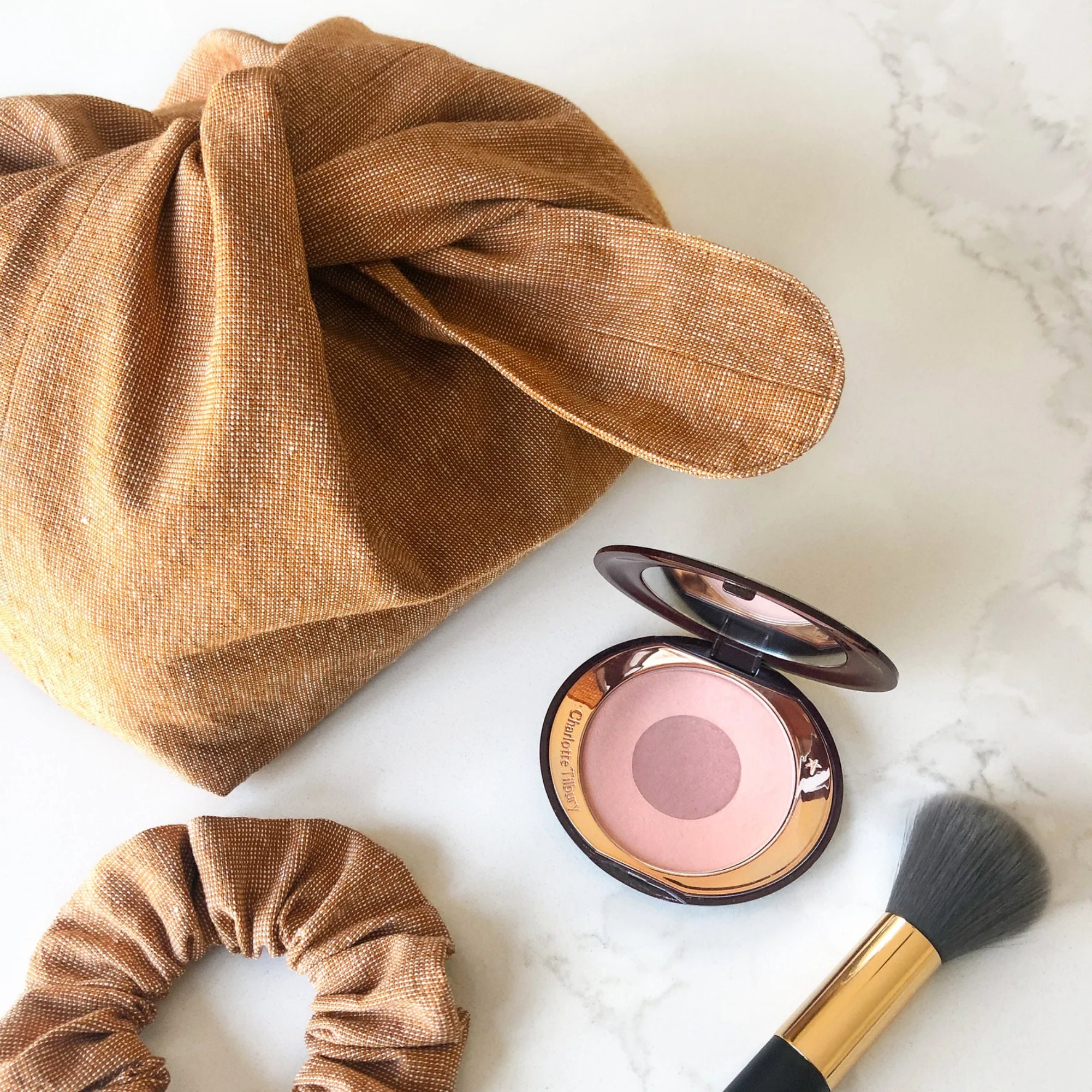 PDF Sewing Pattern Minimalist Linen Makeup Bag, Commercial Use ...