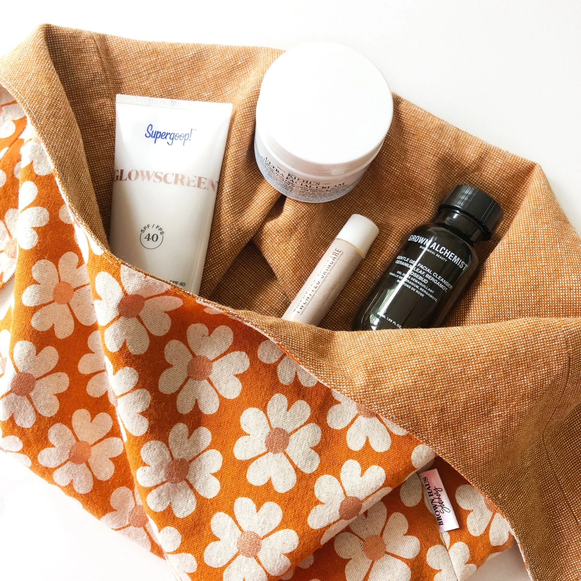 PDF Sewing Pattern Minimalist Linen Makeup Bag, Commercial Use ...