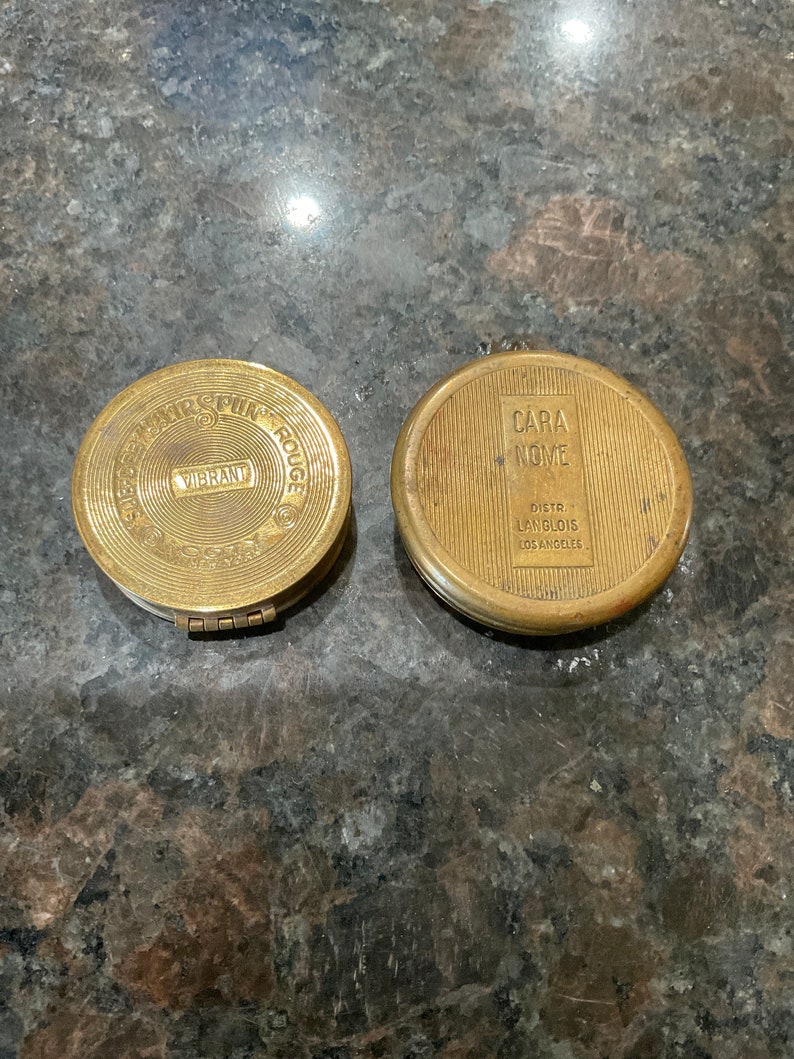 Vintage Rouge Compacts - Etsy
