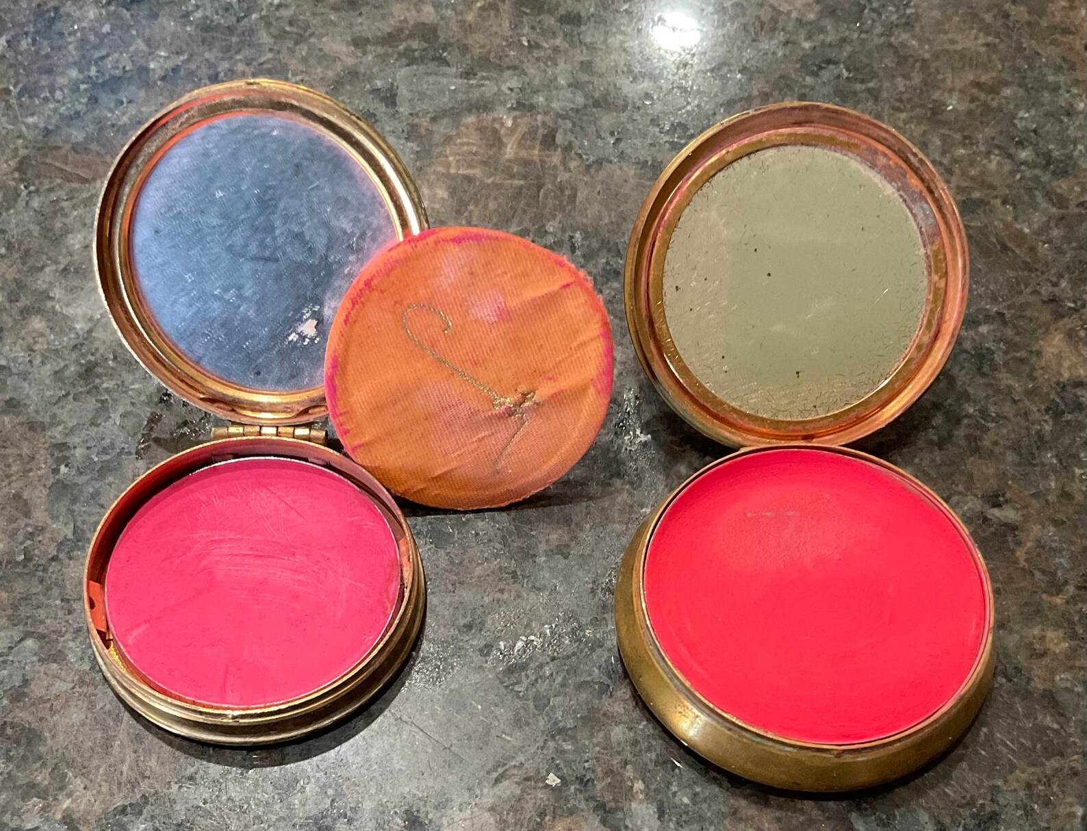 Vintage Rouge Compacts - Etsy