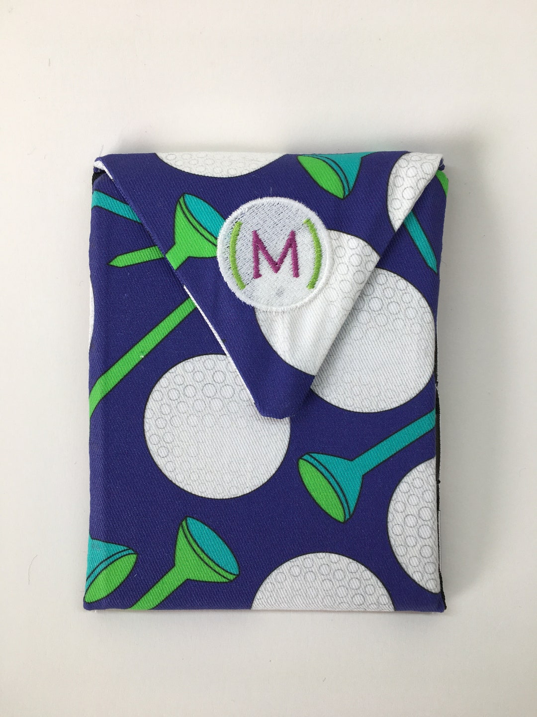 Golf Ball Marker Wallet/balls and Tees, Large Blue, V.2 - Etsy