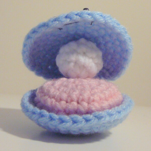 Crochet Clam - Etsy