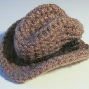 Mini Cowboy Hat - PDF Crochet Pattern INSTANT DOWNLOAD - Etsy