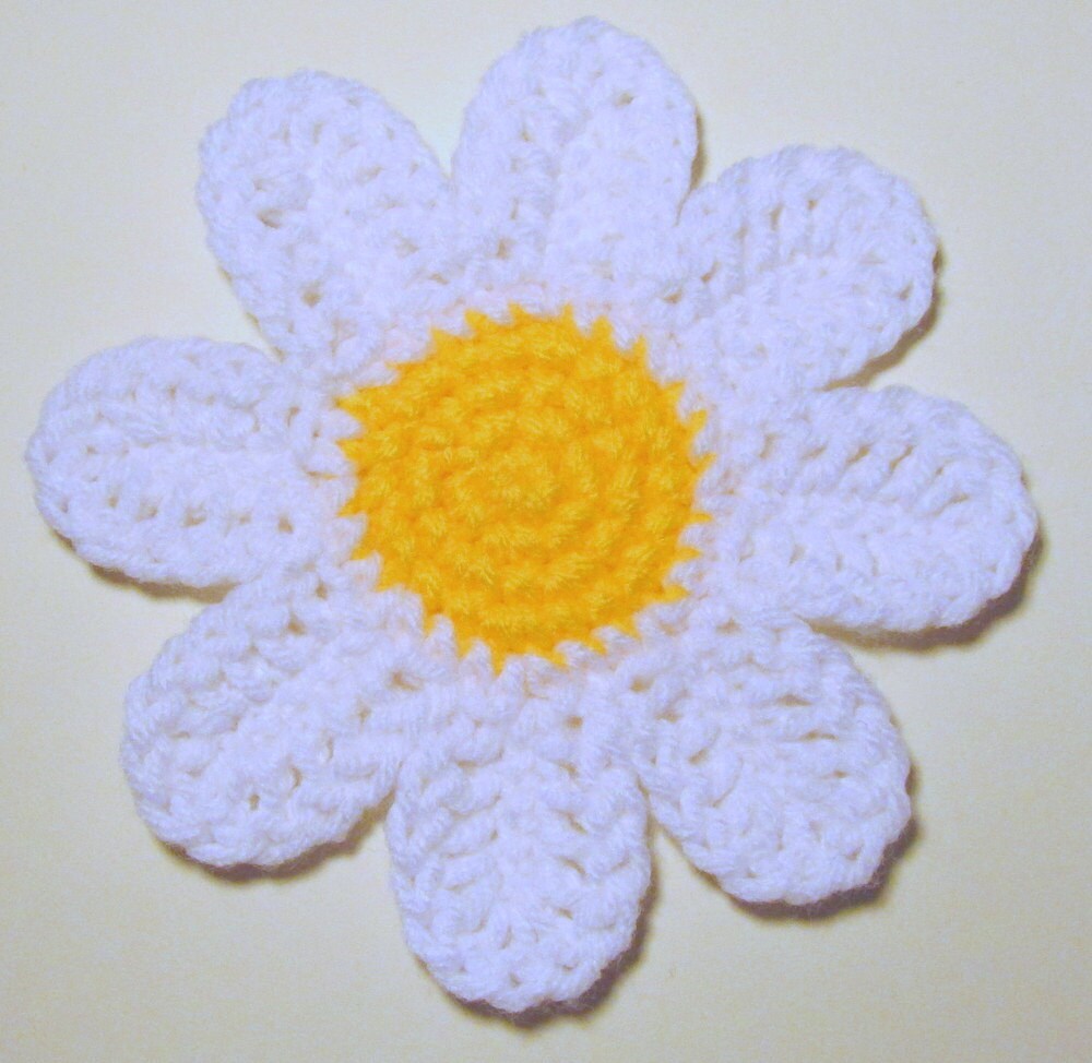 Daisy Coasters PDF Crochet Pattern INSTANT DOWNLOAD | Etsy