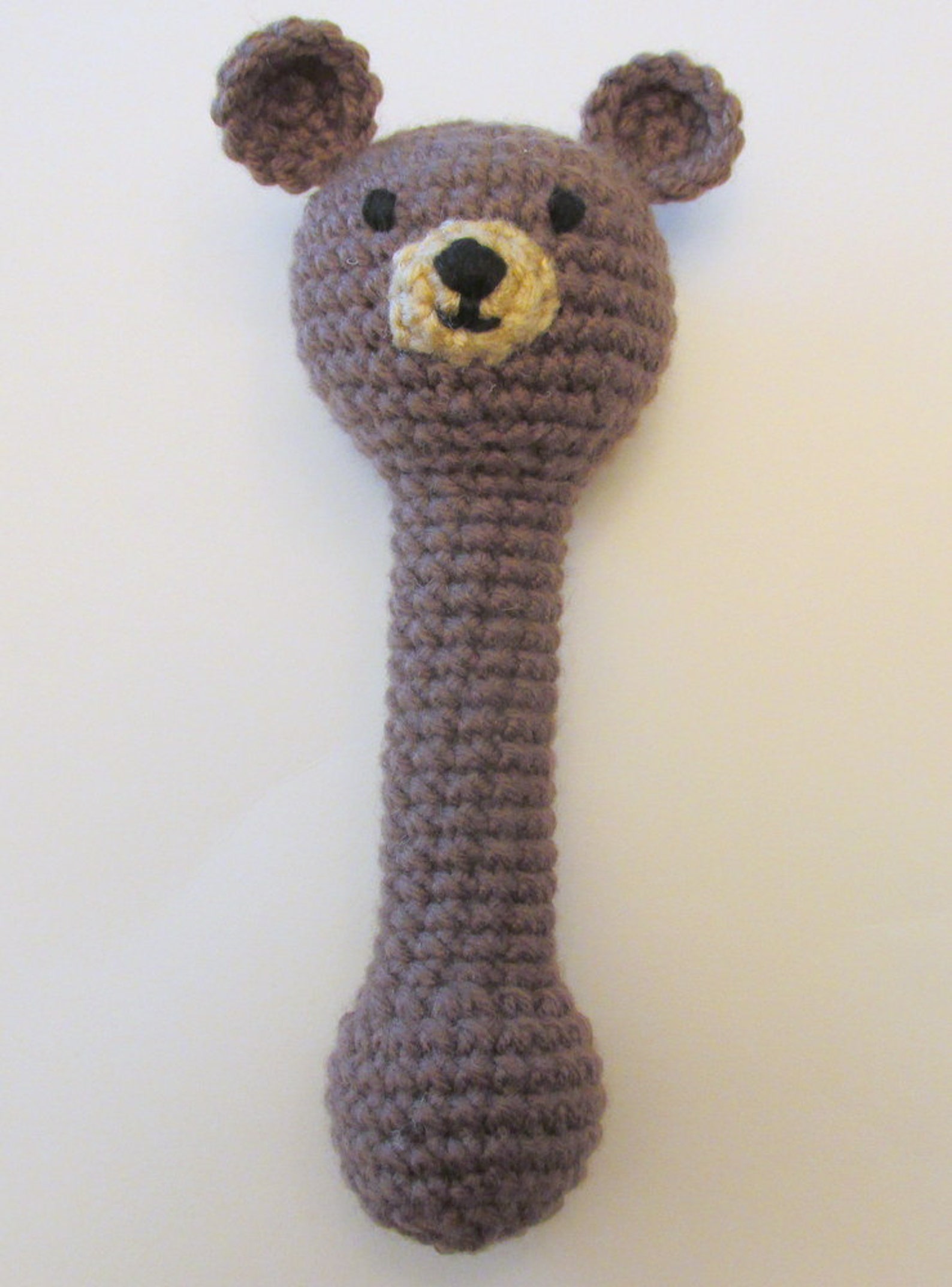 Teddy Bear Rattle PDF Crochet Pattern INSTANT DOWNLOAD - Etsy