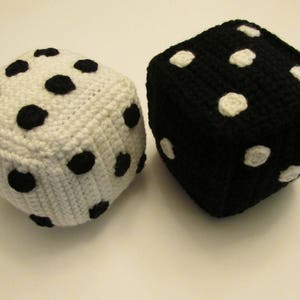 Amigurumi Plush Dice PDF Crochet Pattern INSTANT DOWNLOAD - Etsy