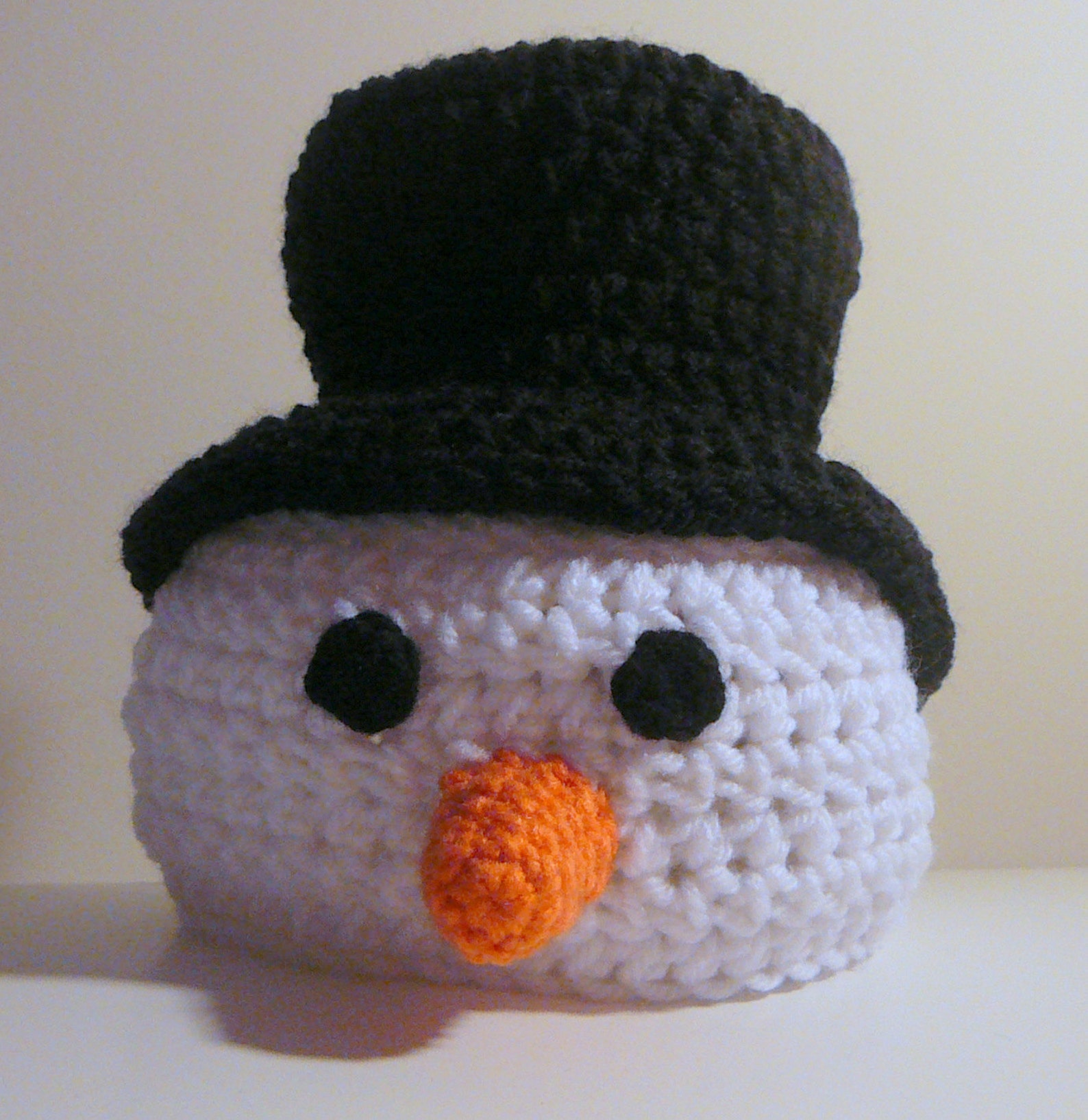 Snowman Hat PDF Crochet Pattern - Newborn to Adult - INSTANT DOWNLOAD ...